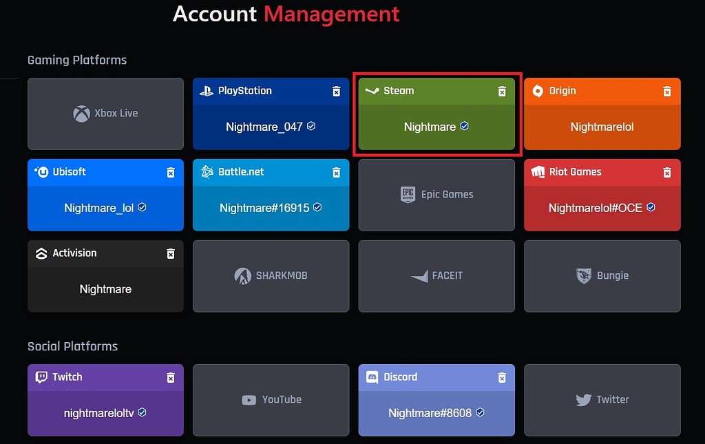 BF6 Profile still not showing but others are - General - Tracker Network