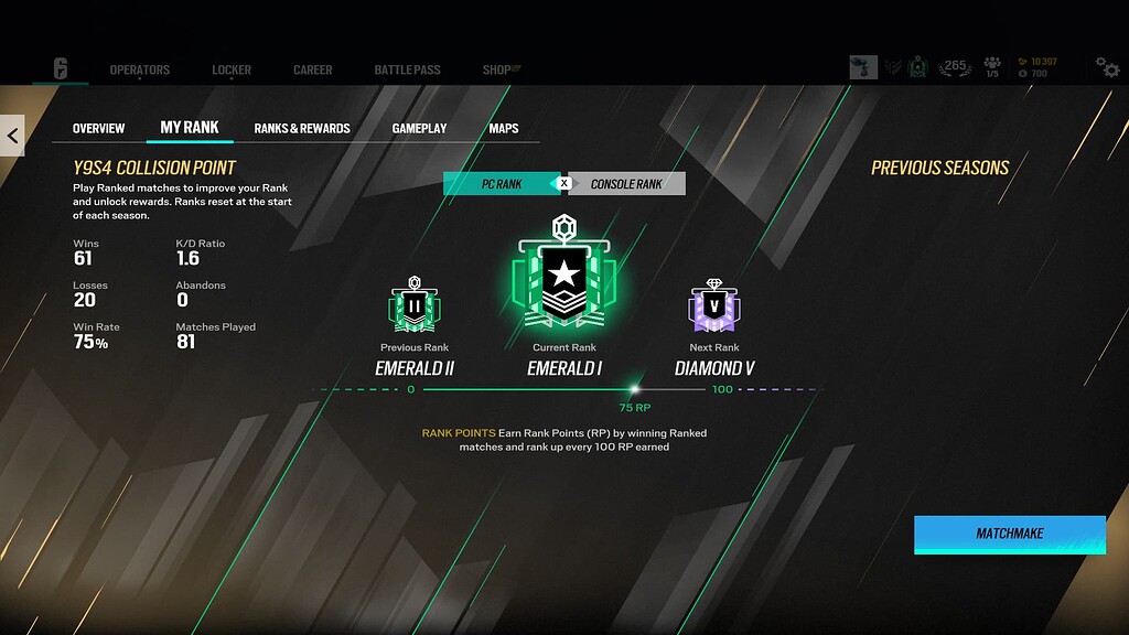 Rank on my tab that should not be there - Rainbow Six Siege - Tracker ...