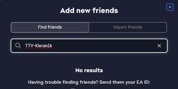 Can't link Origin/EA account - Battlefield - Tracker Network