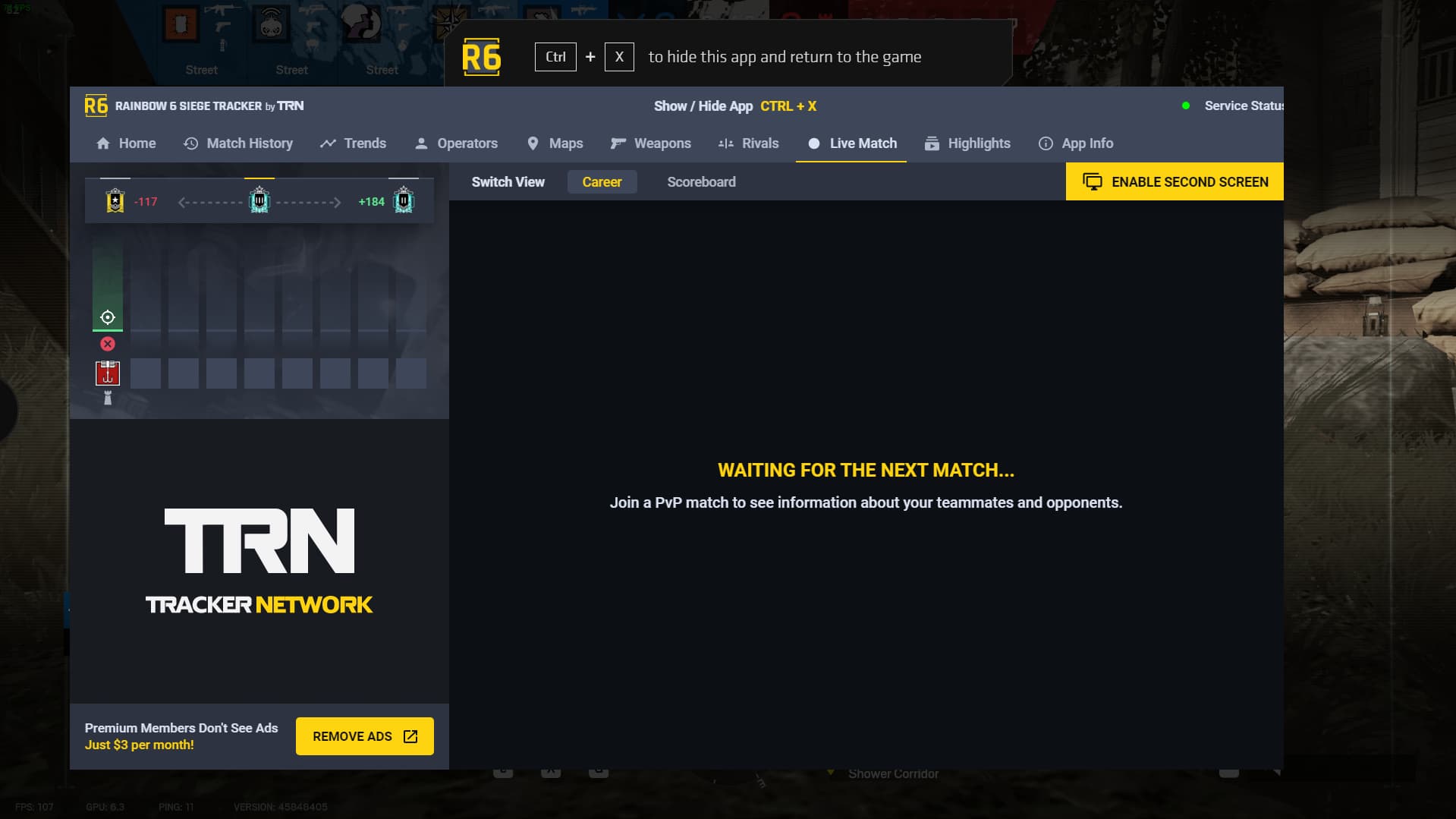 I Have A Problem With R6Tracker Rainbow Six Siege Tracker App